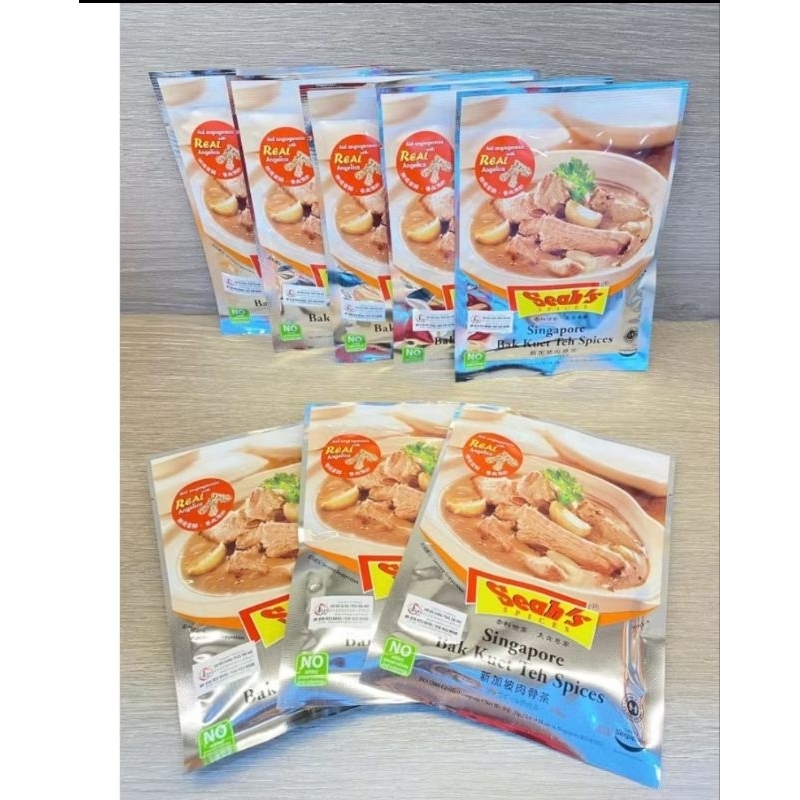 新加坡肉骨茶Seah's Spices Bak Kut Teh Spices 32g | Shopee Singapore