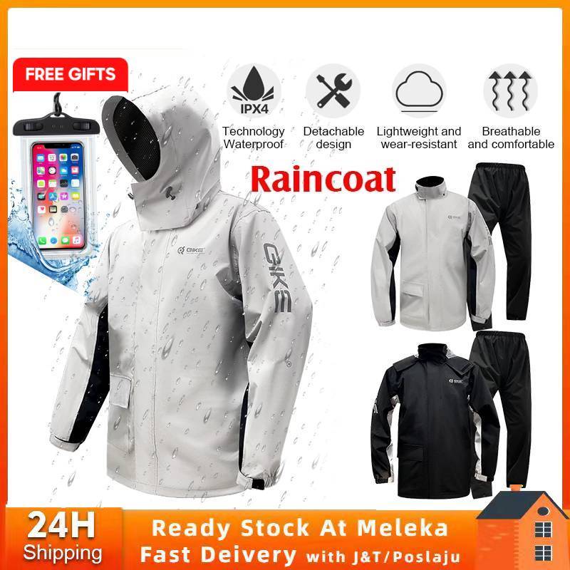 Premium Motorcycle Raincoat Moto Racing Riding Scooter Breathable ...