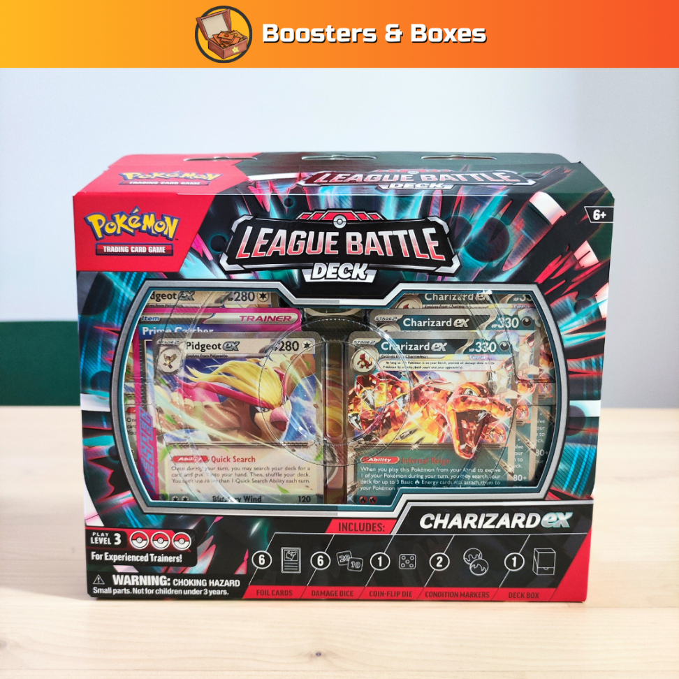 Pokémon TCG: Charizard ex League Battle Deck | Shopee Singapore