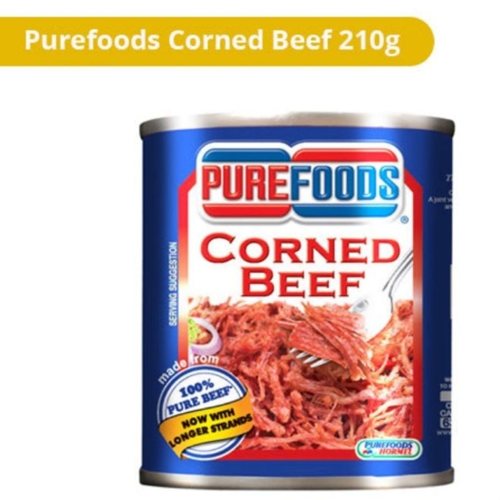 Purefoods Corned Beef (150 grams/ 210grams/ 380grams) | Shopee Singapore