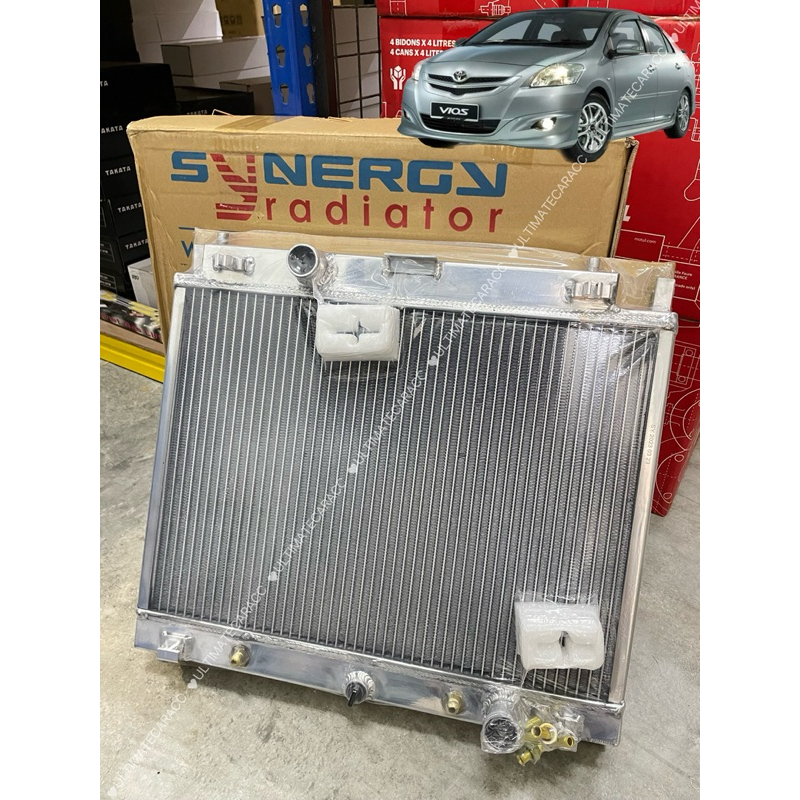SYNERGY/SARD FULL ALUMINIUM RADIATOR TOYOTA VIOS NCP42/NCP93/NCP150 ...