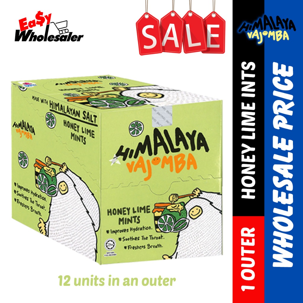 HIMALAYA VAJOMBA - HONEY LIME MINTS (15g) x 12 units | Shopee Singapore