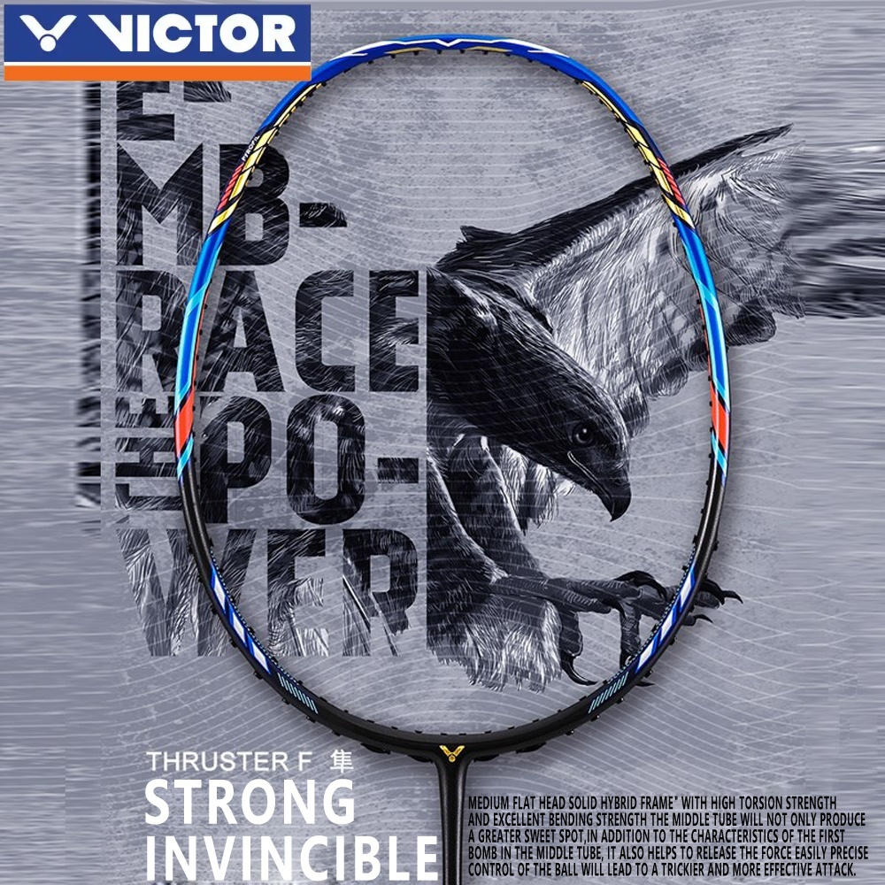 VICTOR Racket TK-F BLUE Badminton Racket Carbon Fiber Ultra-light ...
