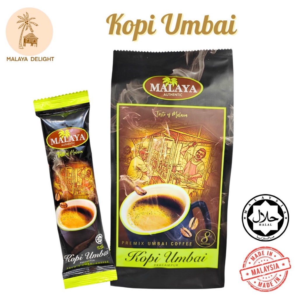 Malaya Authentic HALAL Umbai Coffee | Kopi Umbai (8’s x 40g) | Shopee ...