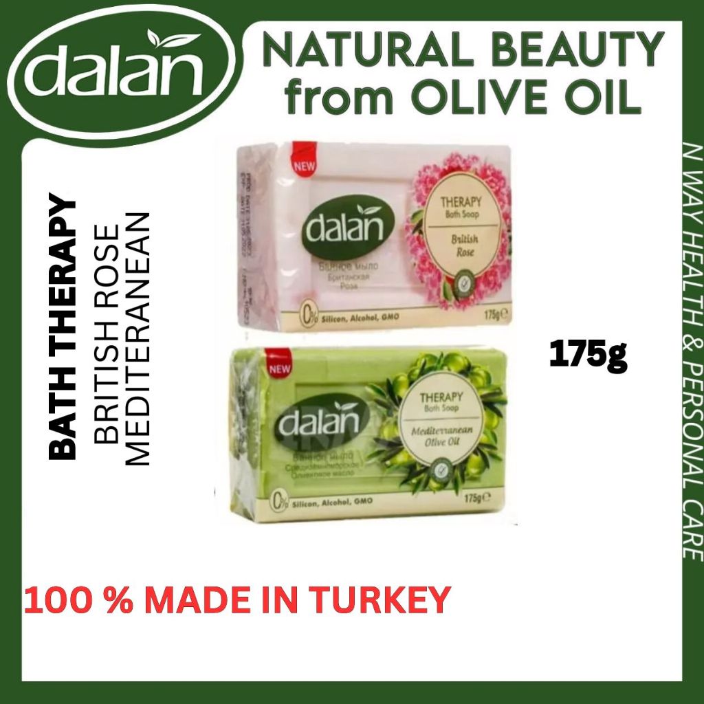 DALAN OLIVE BATH THERAPY SOAP 175g NEW | Shopee Singapore