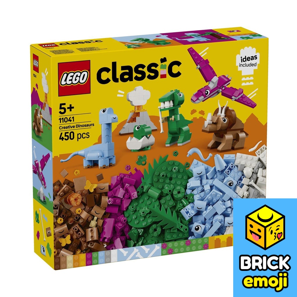 LEGO 11041 Classic Creative Dinosaurs | Shopee Singapore