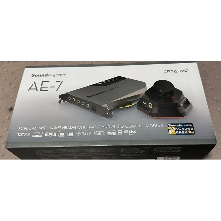 Creative Sound Blaster X AE-7 sound card pci-e with controller | Shopee ...