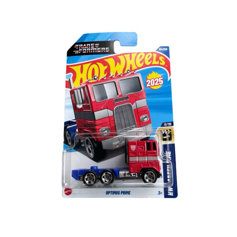 Hotwheels Case F 2025 Optimus Prime (Transformers) (Freightliner FL86 ...