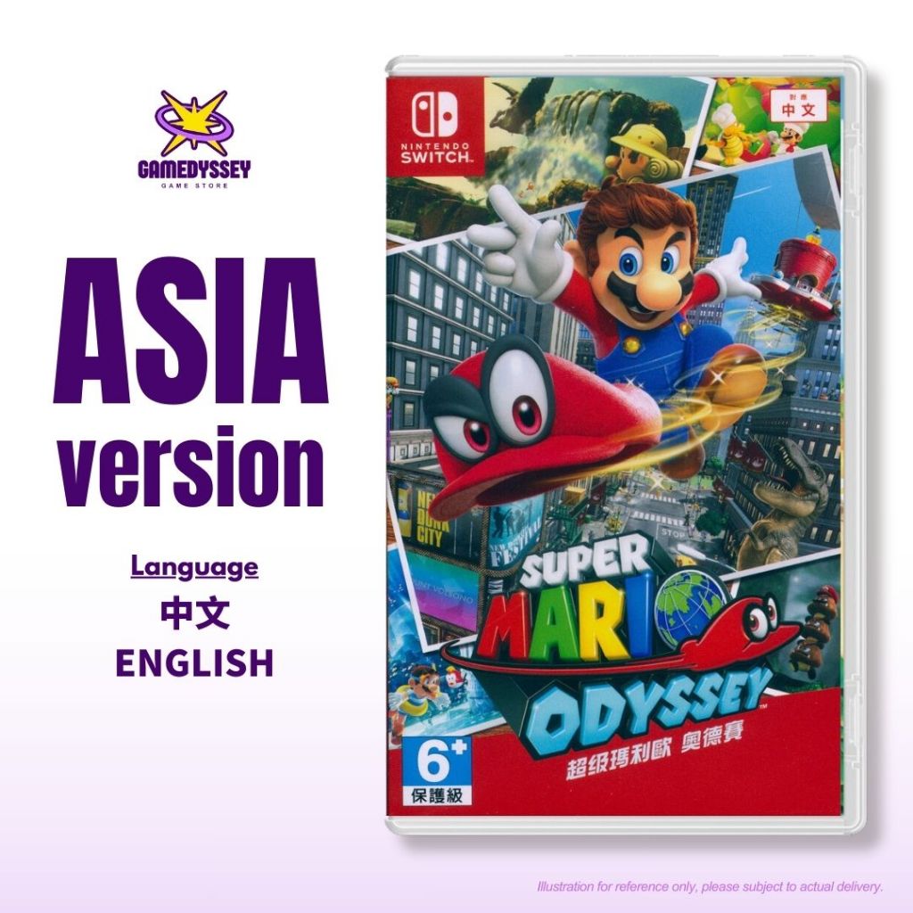 [NEW] Chinese Version Nintendo Switch Super Mario Odyssey Chi/Eng Super ...