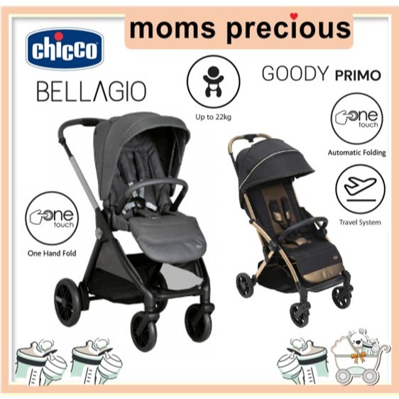 Chicco Bellagio 2-way Stroller / Goody PLUS / Primo / RE-Lux Auto ...