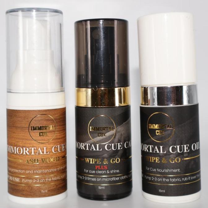 IMMORTAL CUE CARE SET SNOOKER CUE SET CUE MAINTENANCE (1 set) | Shopee ...