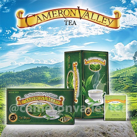 CV GREEN TEA BAG 25s | Shopee Singapore