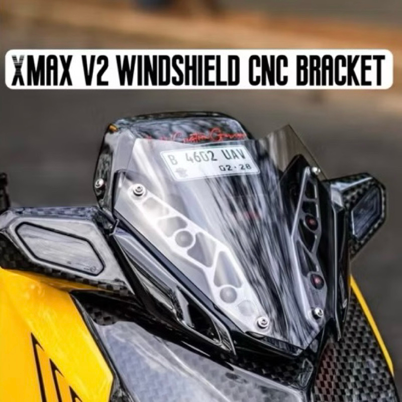 XMAX V2 TANUTONG WINDSHIELD BRACKET FOR XMAX V2 2023 - 2025 XMAX ...
