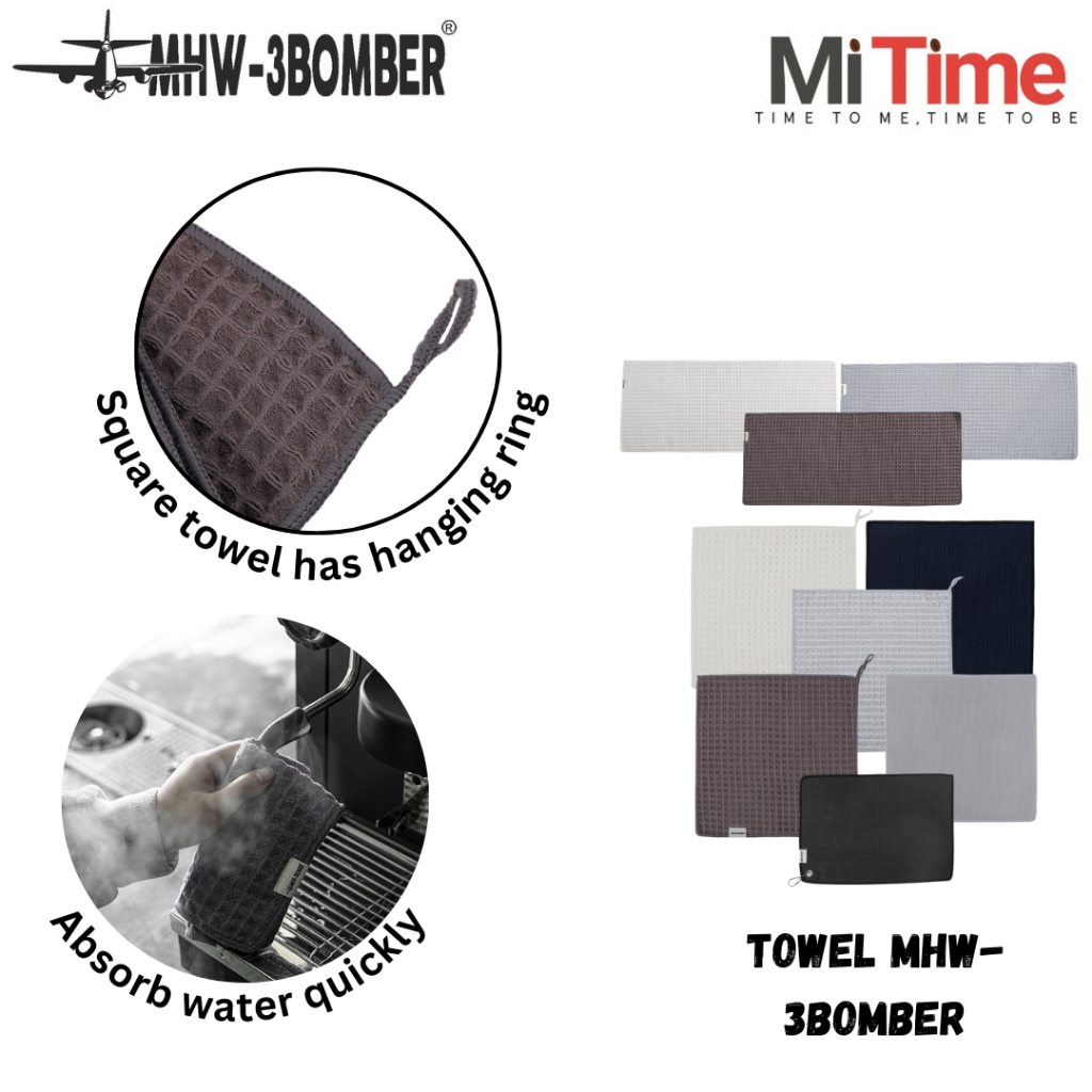 MHW-3BOMBER - Espresso Coffee Machine Bar top cloth Towel barista ...