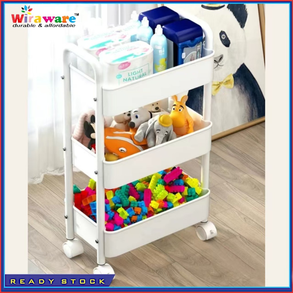 3/4 Tier Trolley Rack /trolley rack/kitchen trolley/ troli dapur/ troli ...