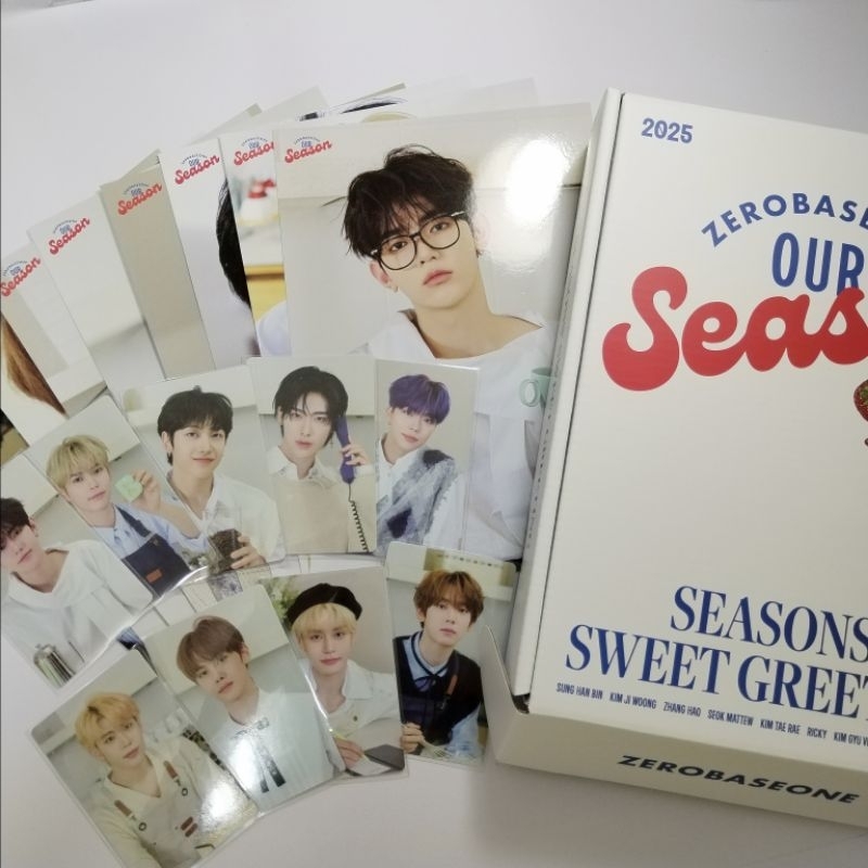 ZB1 ZEROBASEONE OUR SEASON 2025 SEASON'S GREETINGS MEMBER SET | Shopee Singapore