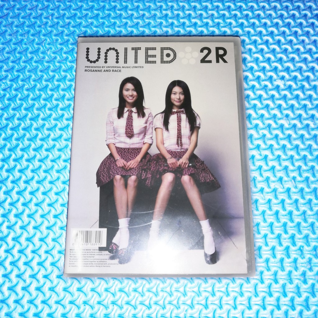 2R (Rosanne Wong 黃婉君 & Race Wong 黃婉佩) - United [2004] CD+2VCD | Shopee Singapore