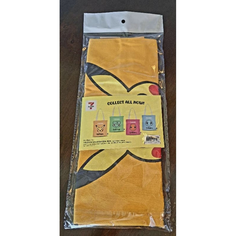 Pikachu Canvas Bag (7- Eleven) | Shopee Singapore