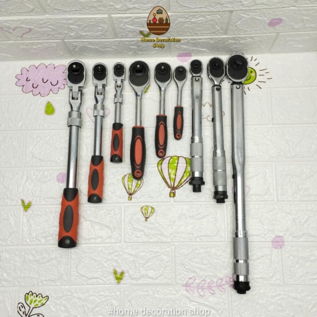 Torque/Ratchet wrench (1/2" | 3/8" | 1/4 ") heavy duty hand tool home ...