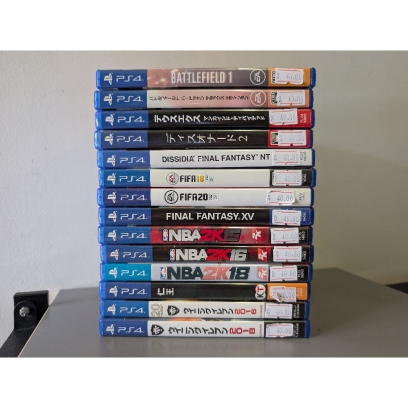 PS4 USED Game Various RM40 Titles PS4 Games (Pre-Owned) | Shopee Singapore