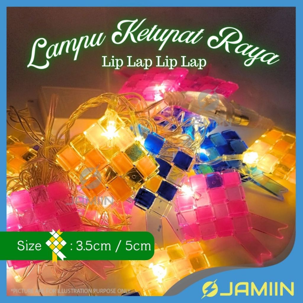 [Raya 2025] Ketupat Raya Lampu Hari Raya Lampu Kelip Lamp Lip Lap Raya ...