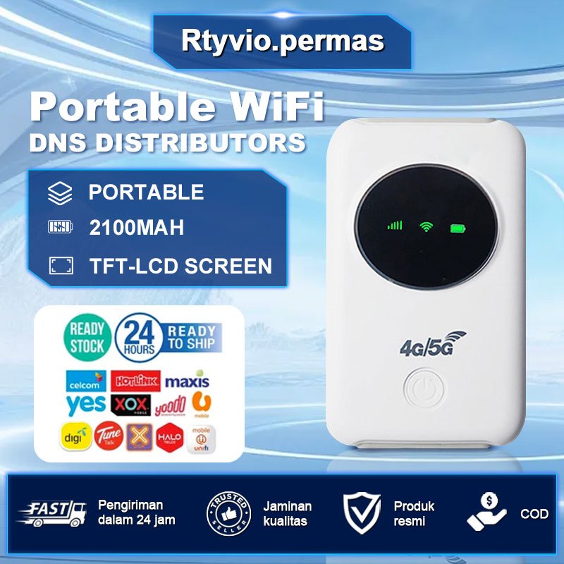 Pocket WiFi Mini Portable Router 4G Support Hotspot SIM Card Home Car ...