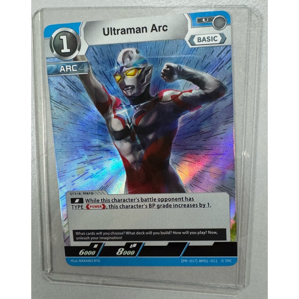 Ultraman Card Game Ultraman Arc BP01-11 - ENGLISH - - | Shopee Singapore