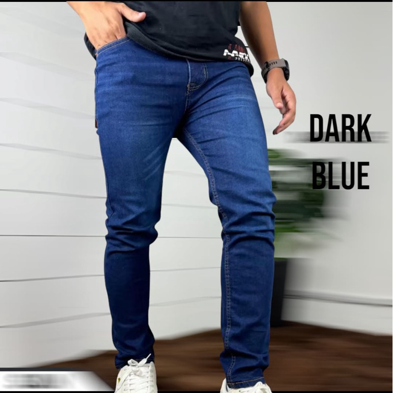 Lelaki Denim Super stretchable Slim fit (511) jeans kain Tebal dan soft ...