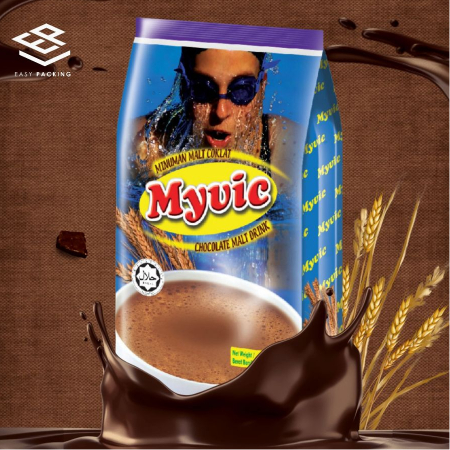 MYVIC Chocolate Malt Drink Minuman Coklat Berkhasiat Tinggi - Chocolate ...