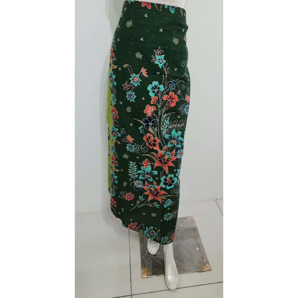 Sw0118l Batik Wrap Long Skirt Batik Skirt Panjang Batik Made In 7671