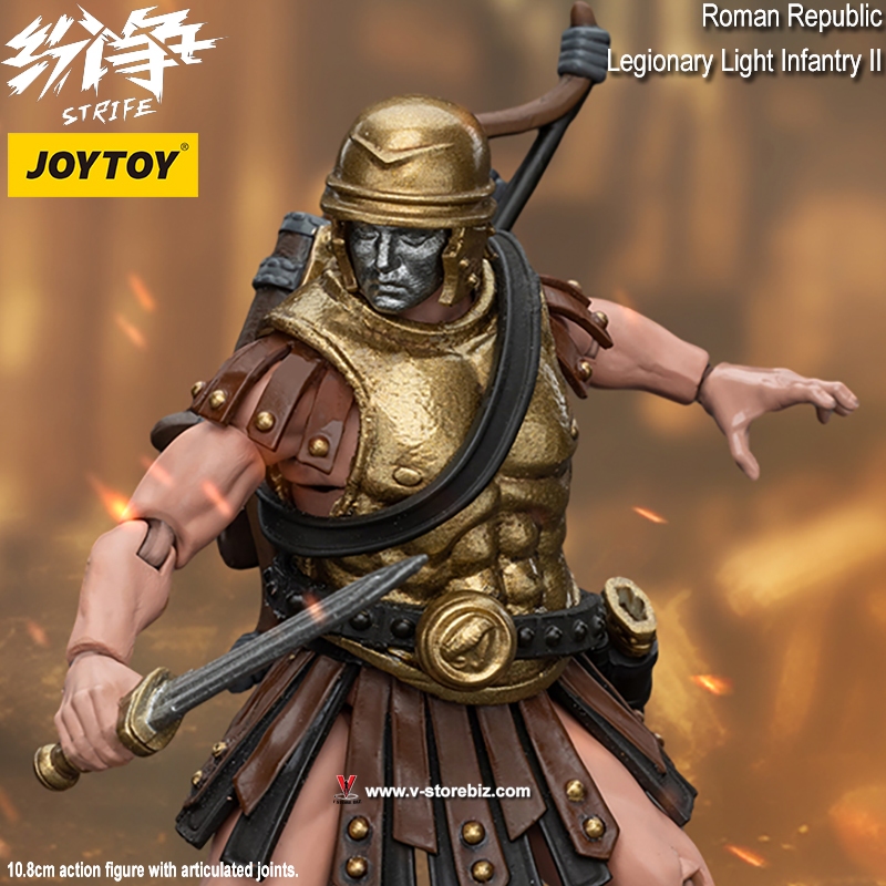 JOYTOY Roman Republic: Legionary Light Infantry ll (JT6038) 1/18 Scale ...