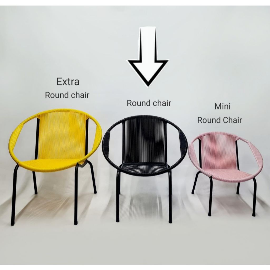 Modern Retro Round Chair/ Classic Round chair / Designer Chair / String ...