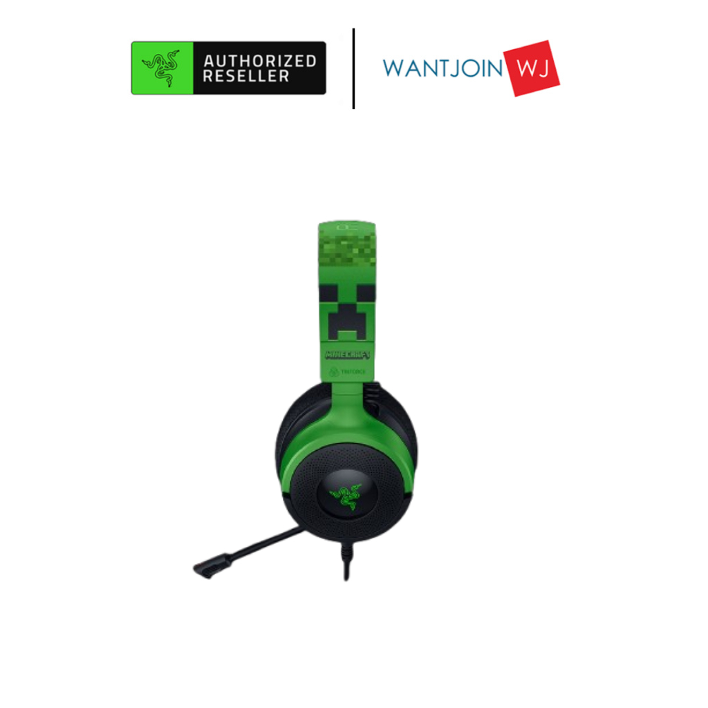 Razer Kraken V4 X Minecraft Edition | Wired Gaming Headset | Shopee ...