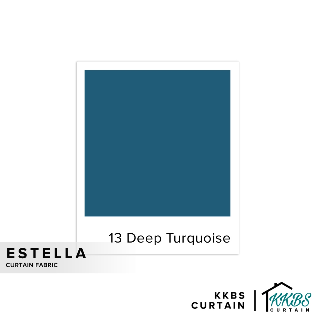 KKBS CURTAIN Estella 110" Kain Potong Meter (Estella Fabric 110" Cut by ...