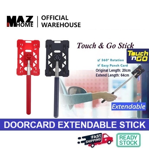 TOLL Stick Extendable TnG RFID Card Stick Car Accessories Car Park Auto ...