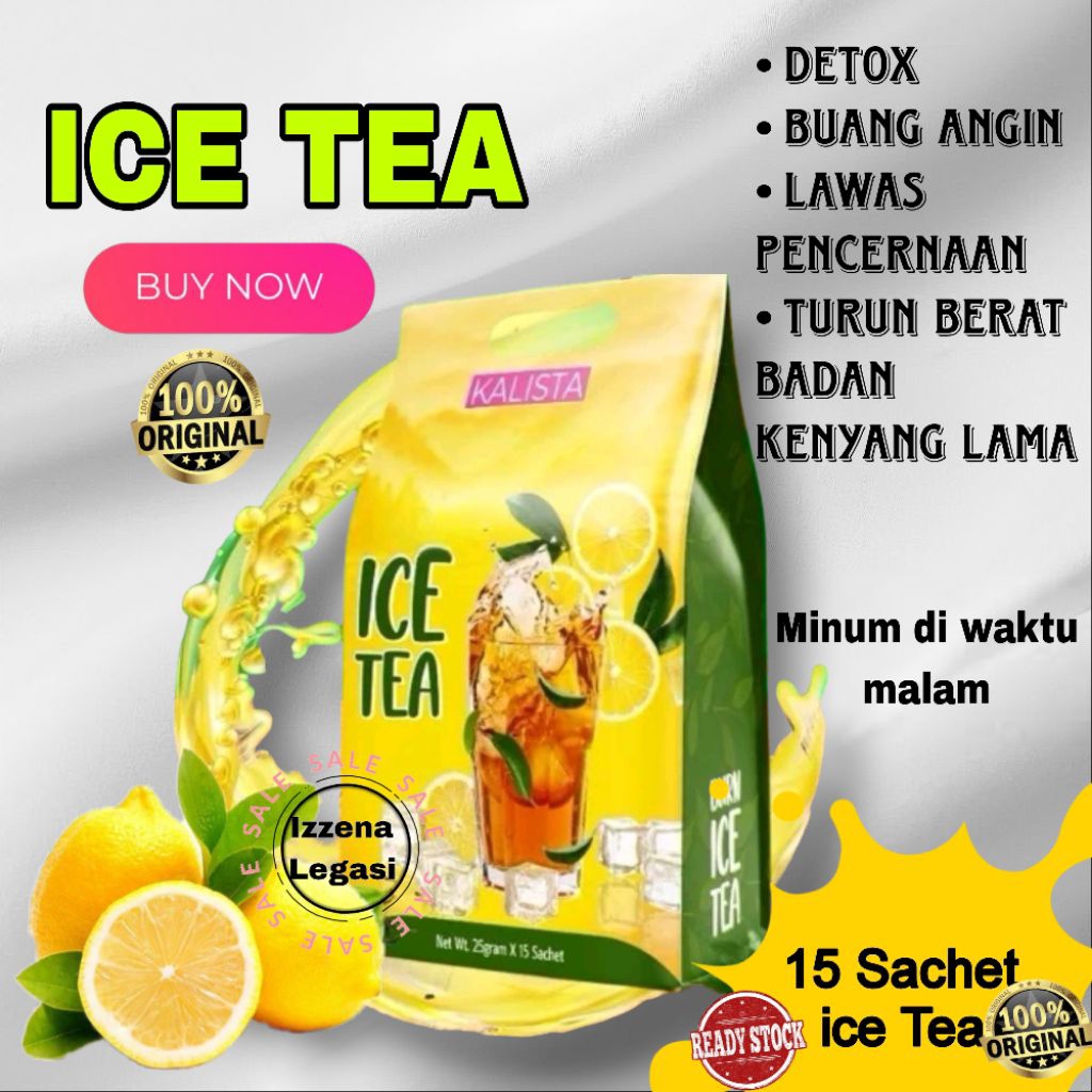 Minuman Kurus Kalista Ice Tea ,kalista Almond Fiber , Meal replacement ...