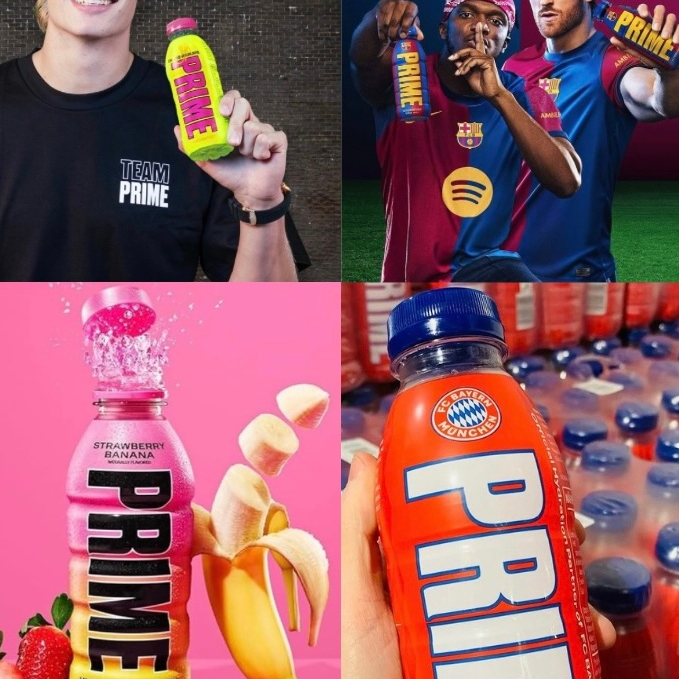 *CLEARANCE* Prime Drink Football (Haaland/Barcelona/Bayern) | Shopee ...