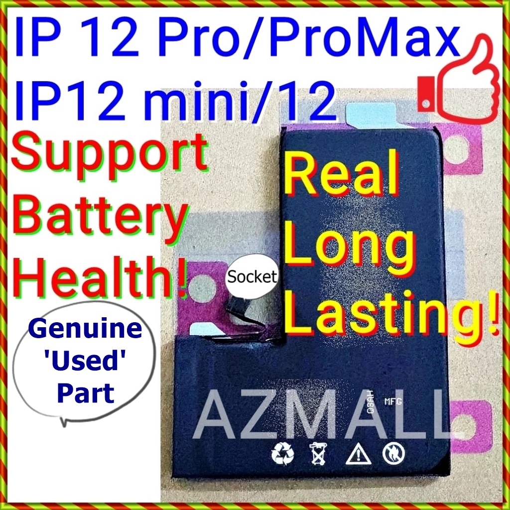 (Support Battery Health) 100% NEW Extra Long Lasting Stable Battery ...