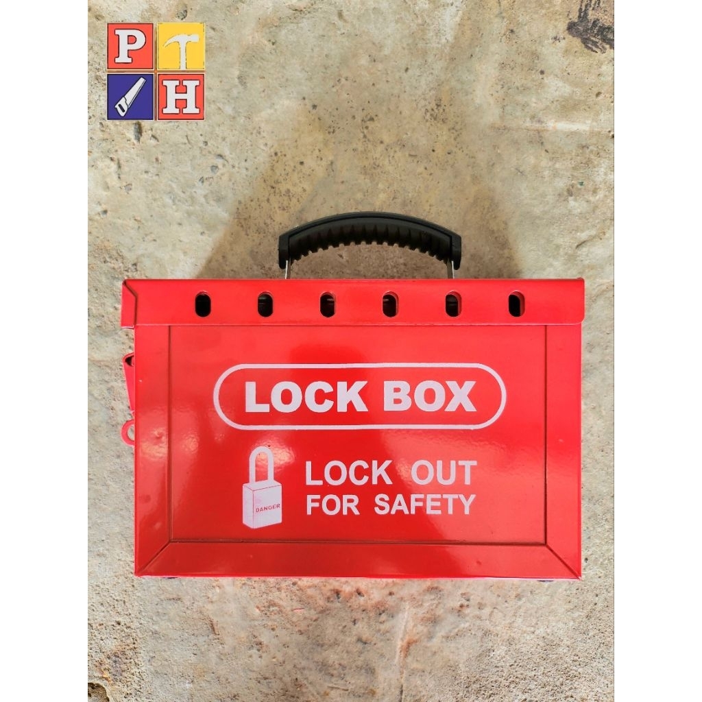 SAFETY LOCKOUT BOX [LOTO] / GROUP LOCKOUT LOCK BOX | Shopee Singapore