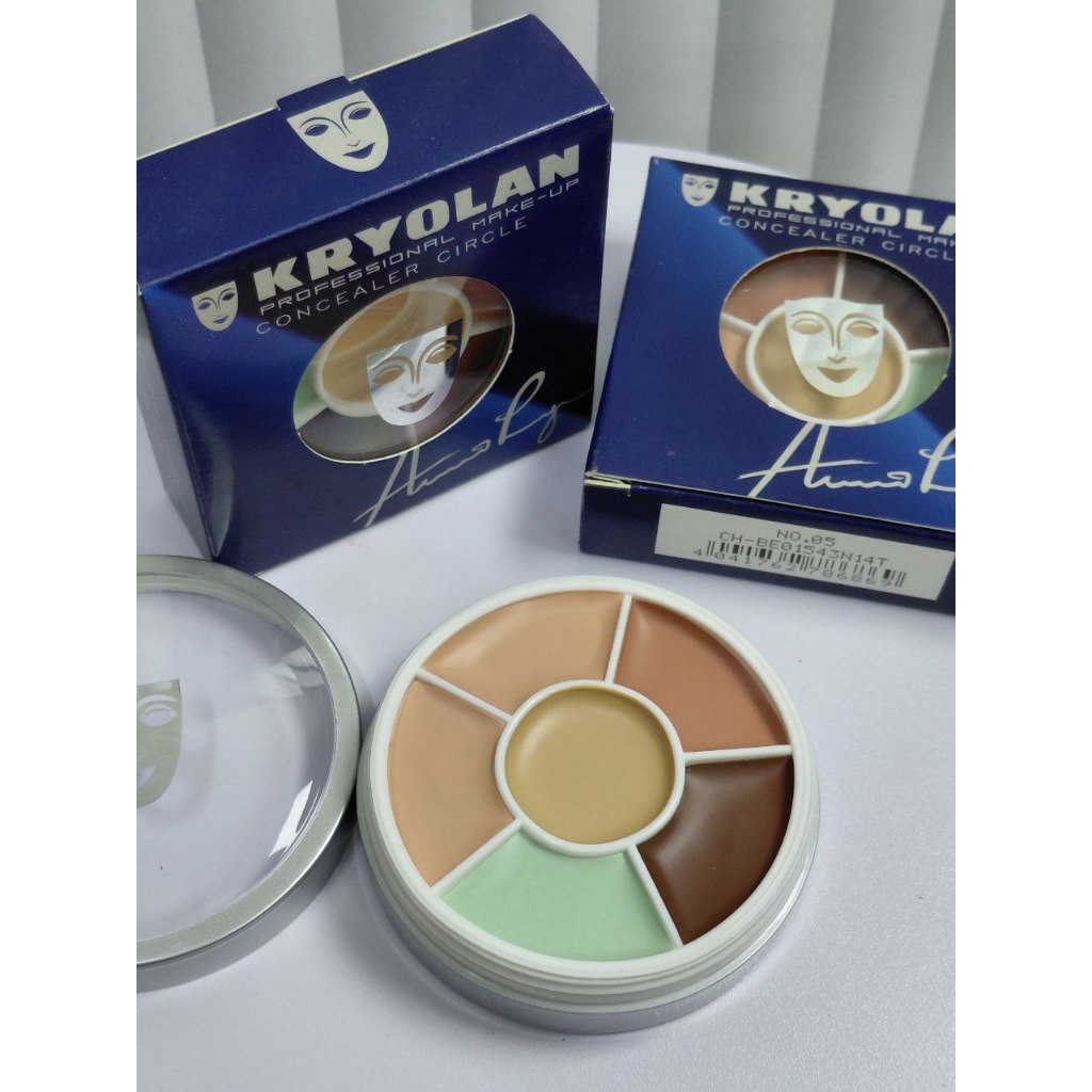 KRYOLAN CONCEALER CIRCLE 6 COLOR -GRED | Shopee Singapore