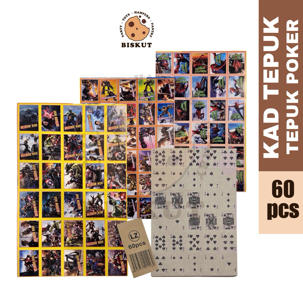 Traditional Game Kad Tepuk Tepuk Poker Tradisional Chilhood Game 儿童玩具 ...