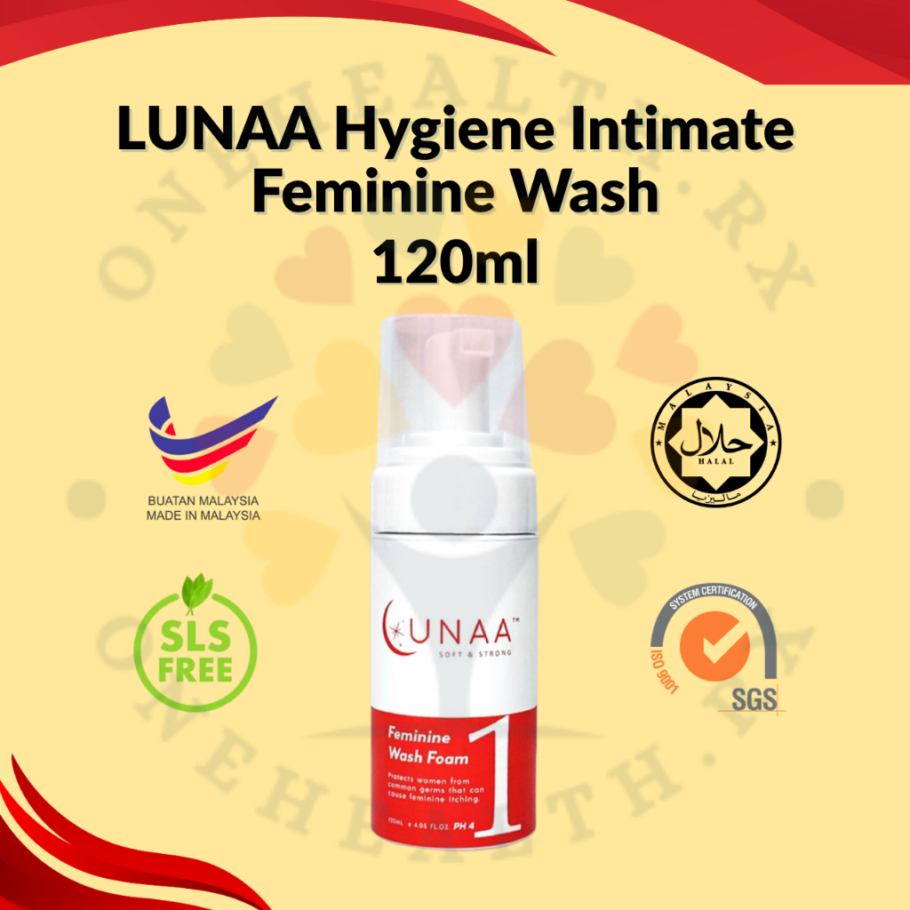 LUNAA Hygiene Intimate Feminine Wash 洁净慕斯 [Hydrating, antibacterial and ...