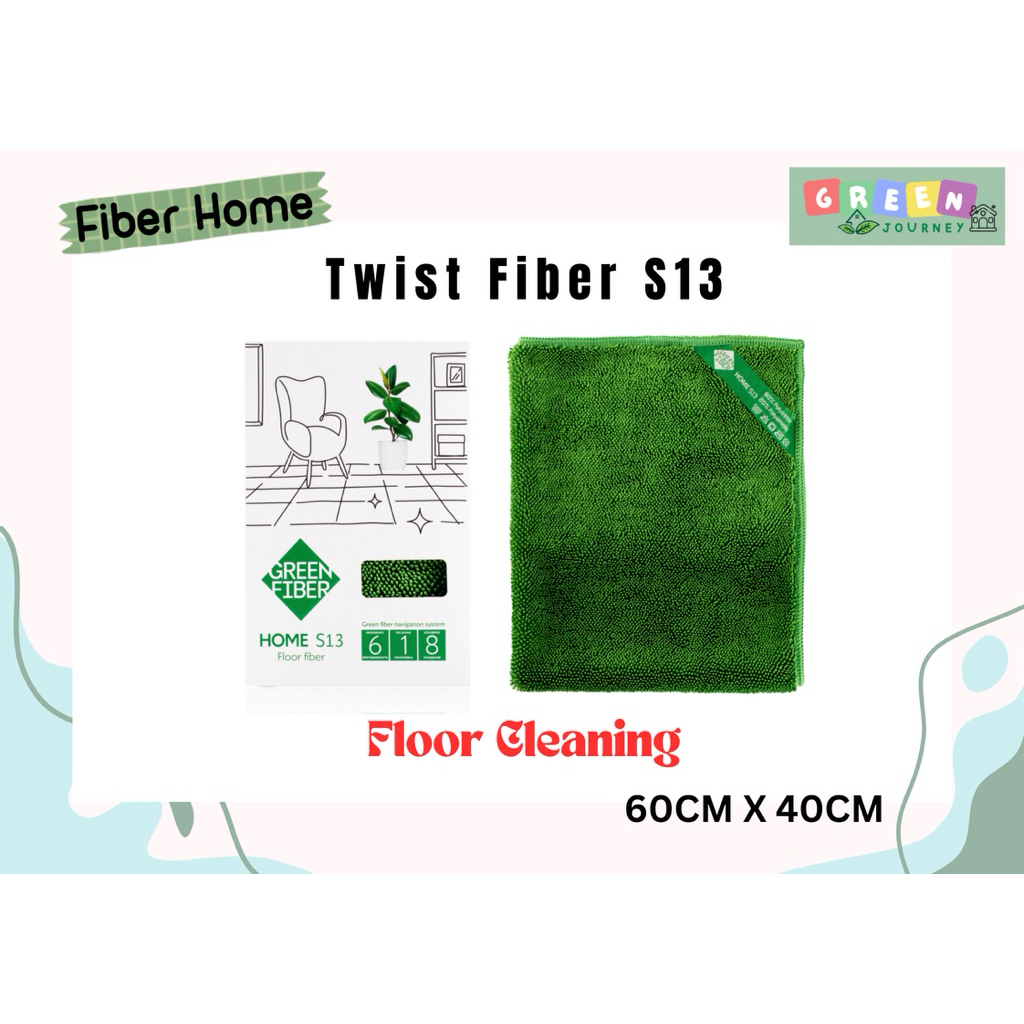 Greenway Green Fiber HOME S13 Twist fiber for the floor, green | Shopee ...