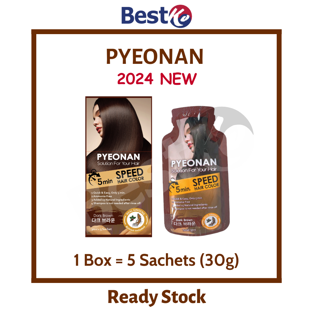 PYEONAN Speed Hair Dye Color Latest New Version Cover White and Grey ...
