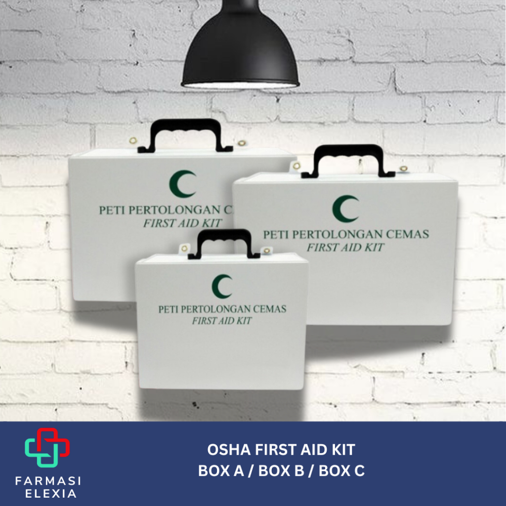 OSHA FIRST AID KIT ( BOX A / BOX B / BOX C ) | Shopee Singapore