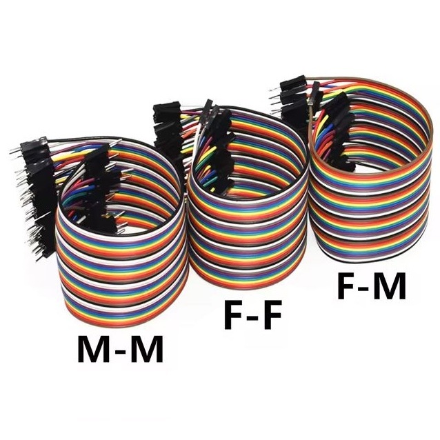Jumper Wire Male Female 10cm 20cm 30cm 40pcs Dupont Breadboard Arduino ...
