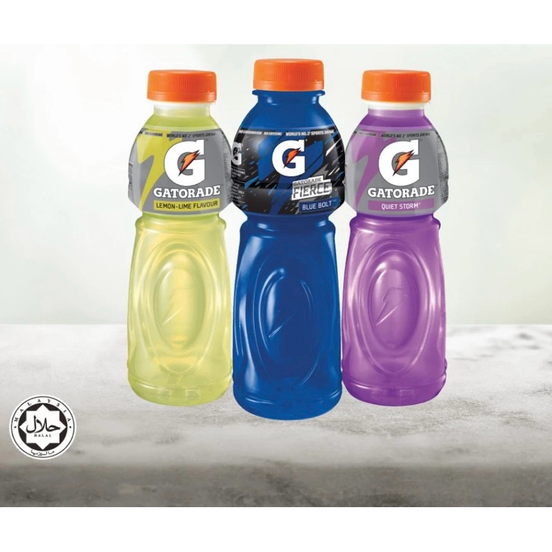 (Unit) Gatorade Blue Bolt/Lemon Lime/Quiet Storm 515ml x 1 bottle ...