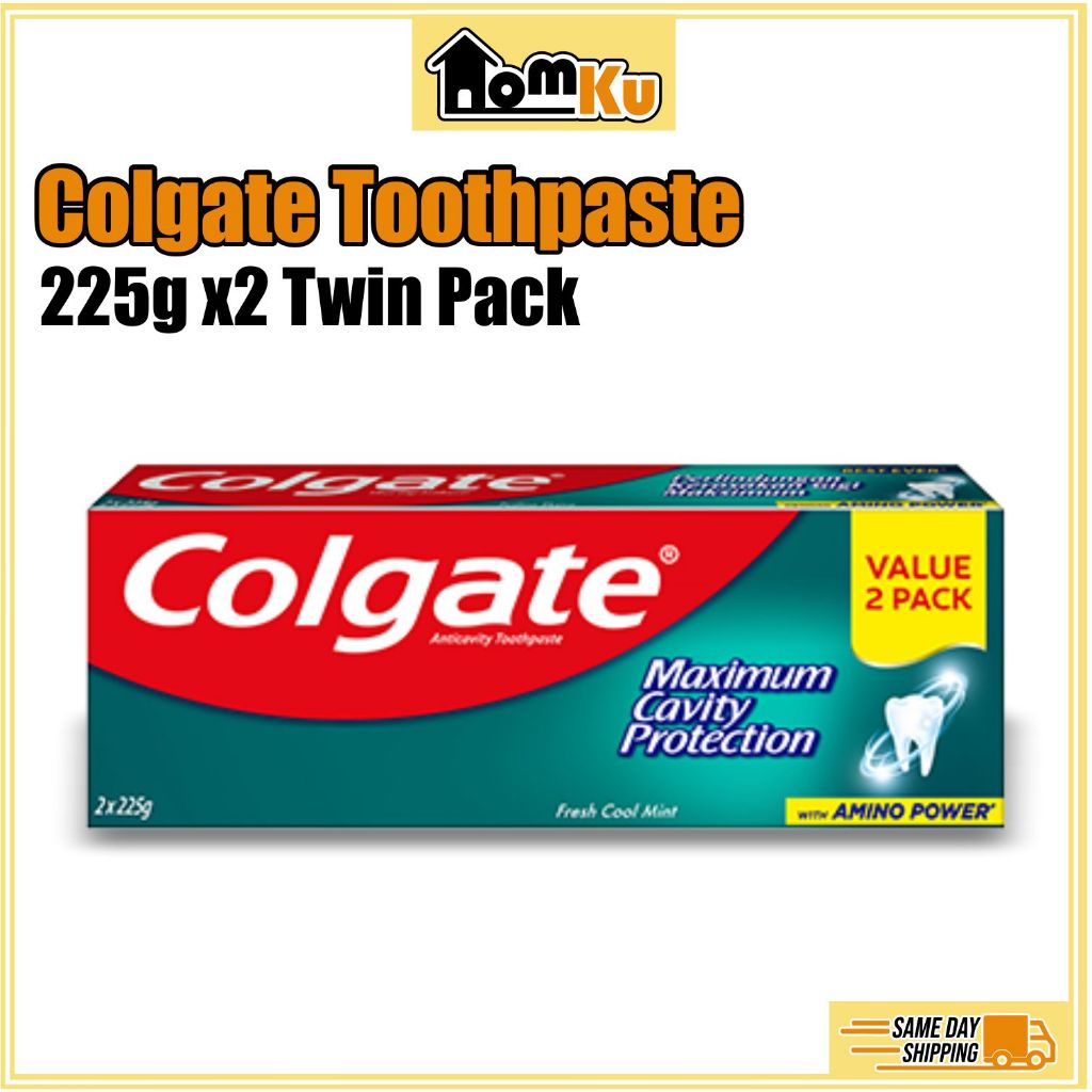 COLGATE Toothpaste Ubat Gigi Colgate Maximum Cavity Protection Twin ...