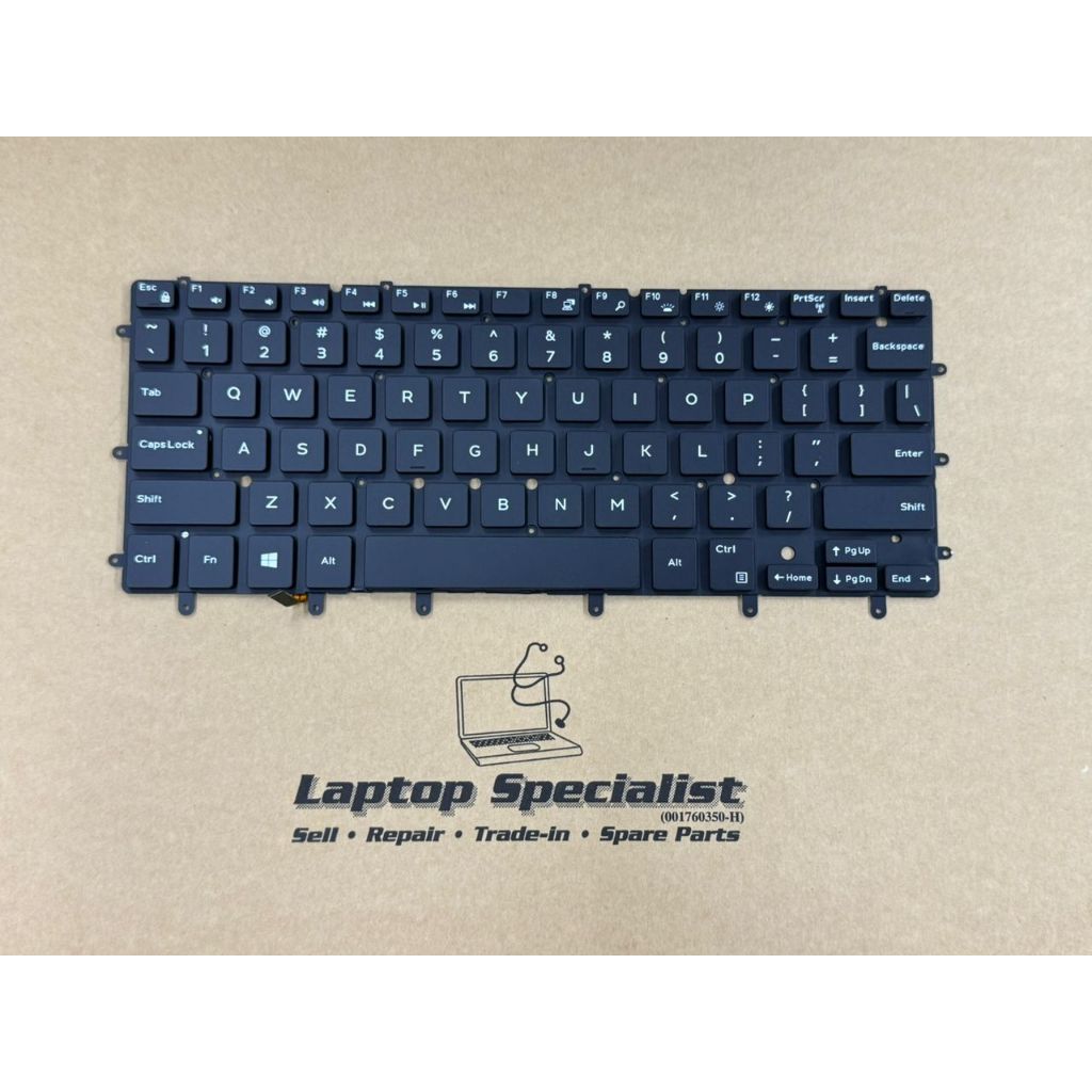 Dell XPS 9343 9350 9360 Keyboard (US Version) WITH BACKLIT | Shopee ...