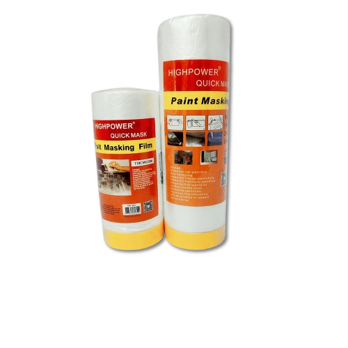 HIGHPOWER Paint Masking Film ( 110CM X 25M / 140CM X 25M ) | Shopee ...